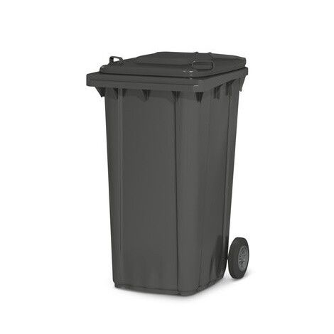 Grey waste container - household waste containers, | NORAH Plastics