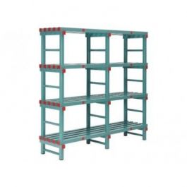 Plastic rack – 180 x 60 x H 182 cm