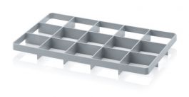 Crate dividers: Separator for Stacking bins | NORAH Plastics